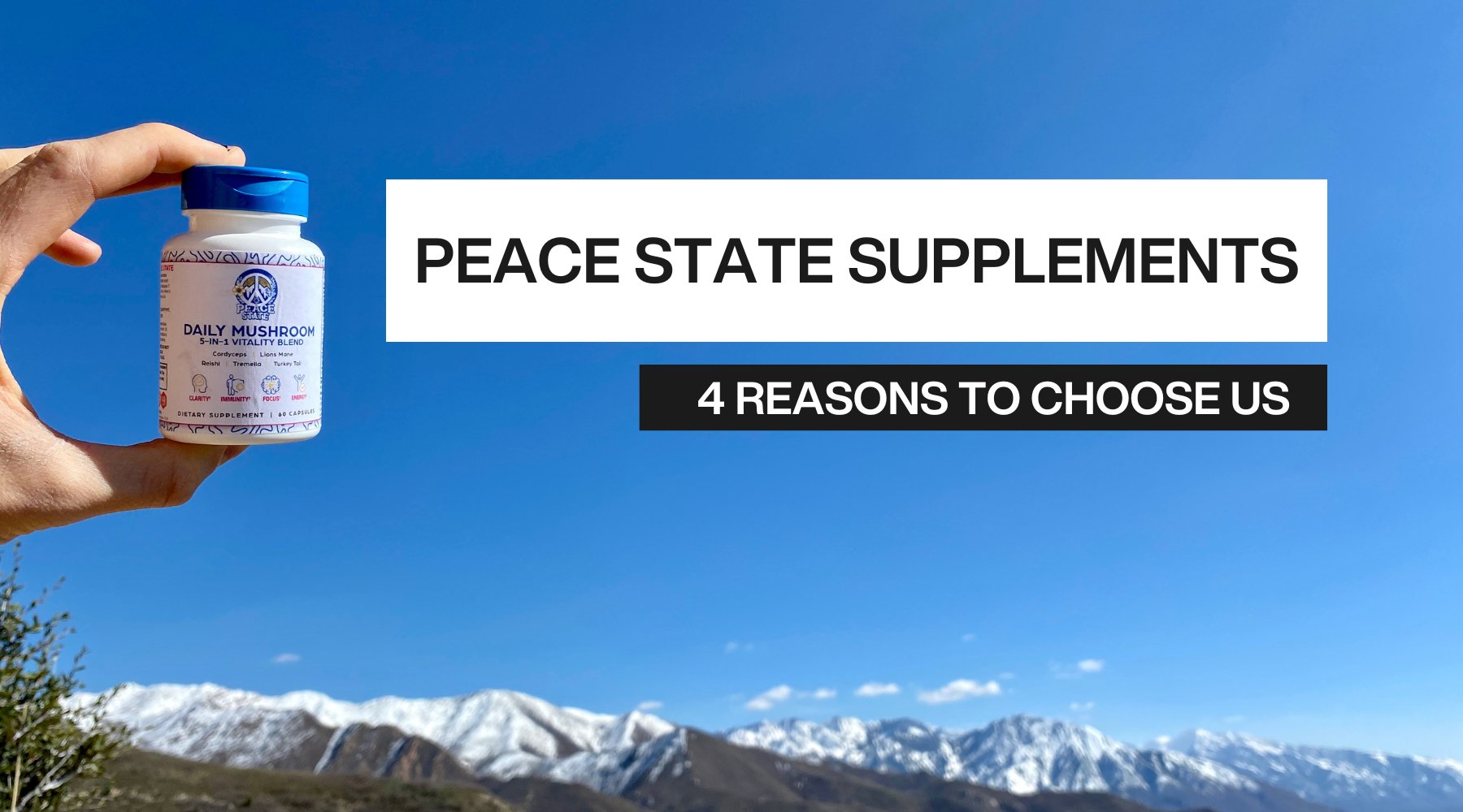 4 Reasons to Choose Peace State Supplements